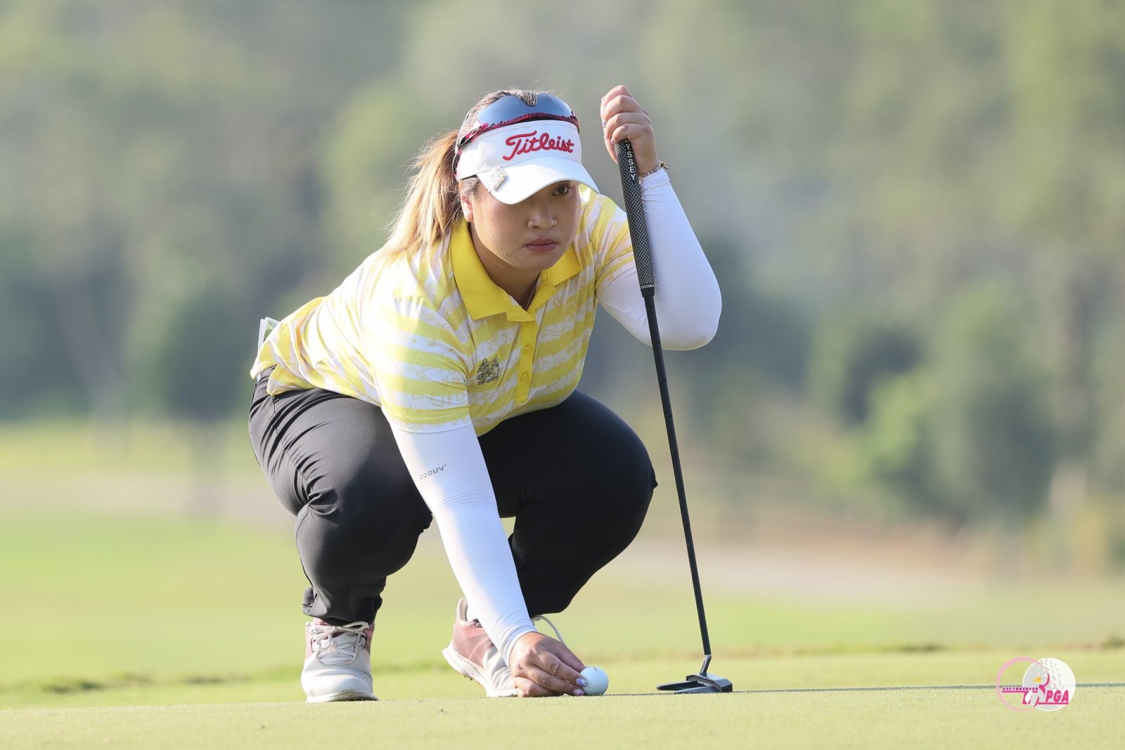 2024日立冷氣慈善盃第一回合》李旻以-3桿暫時獨居領先 - 高球賽事 - GolfDigest高爾夫文摘